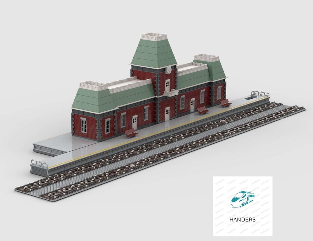 LEGO MOC-195607 Pula Central Station by Handers | Rebrickable - Build ...
