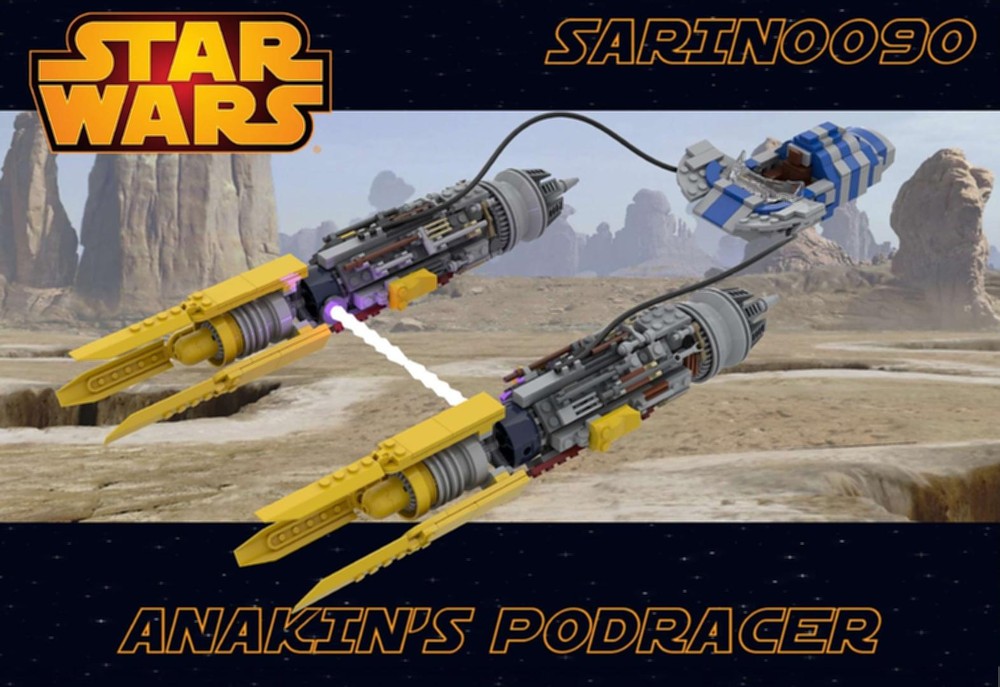 LEGO MOC SW - Anakin's Podracer by Sarinoo90 | Rebrickable - Build with ...