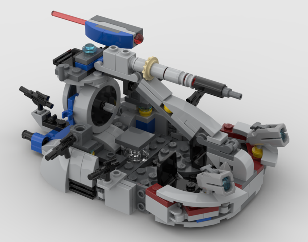 LEGO MOC CASA-S (clone AV-7 swamp assault-speeder) by Blue.rathtar ...