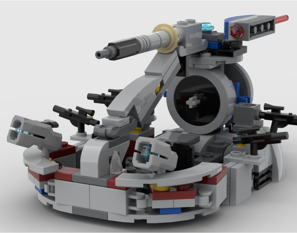 LEGO MOC CASA-S (clone AV-7 swamp assault-speeder) by Blue.rathtar ...