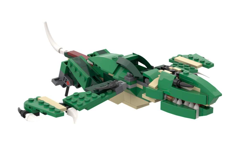 LEGO MOC 31058 Wyvern Dragon by AtlasNoctis | Rebrickable - Build with LEGO