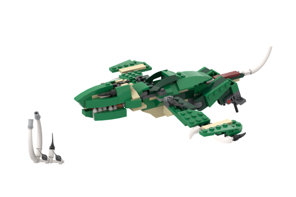 LEGO MOC 31058 Wyvern Dragon by AtlasNoctis | Rebrickable - Build with LEGO