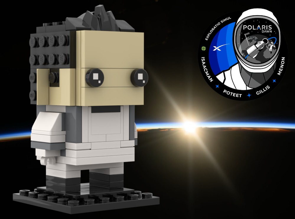 LEGO MOC Jared "Rook" Isaacman (Spacesuit) by OrchardBuilds ...