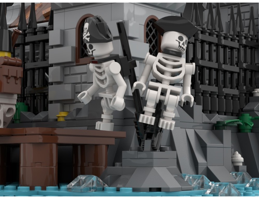 LEGO MOC Prison Isle by Mikey_Brickalloti | Rebrickable - Build with LEGO