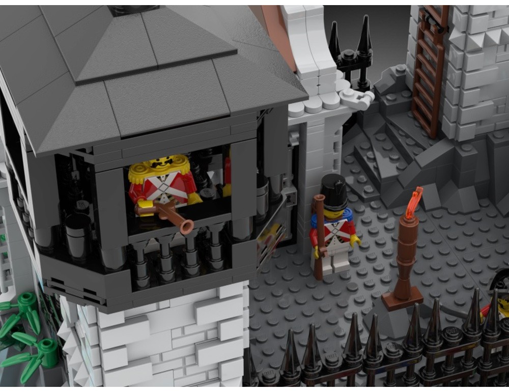 LEGO MOC Prison Isle by Mikey_Brickalloti | Rebrickable - Build with LEGO