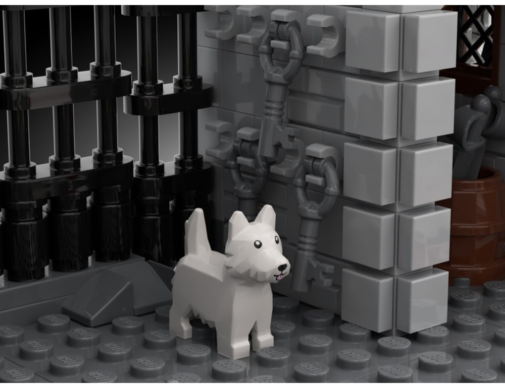 Lego Moc Prison Isle By Mikeybrickalloti Rebrickable Build With Lego