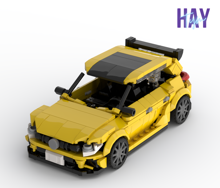 LEGO MOC Mercedes AMG A45s (yellow) by TymHay | Rebrickable - Build ...