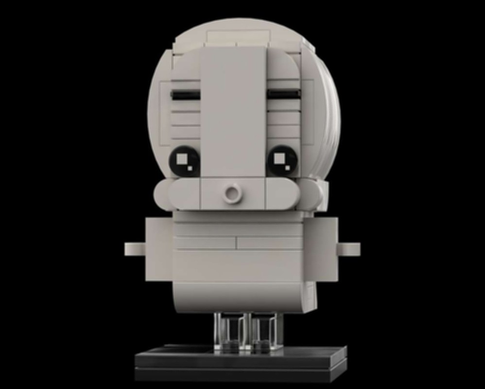 LEGO MOC BrickheadZ Casper by skmoc | Rebrickable - Build with LEGO