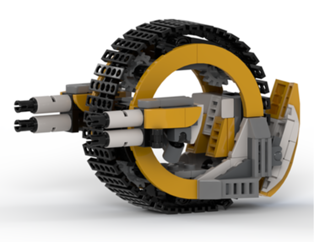 Lego Moc Cyclone From Borderlands 3 Hyperion Design Minifigure Scale