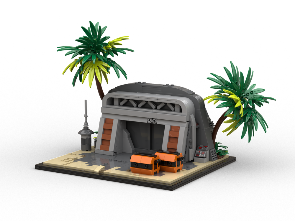 LEGO MOC Battle of Scarif' bunker by u_brick | Rebrickable - Build with ...