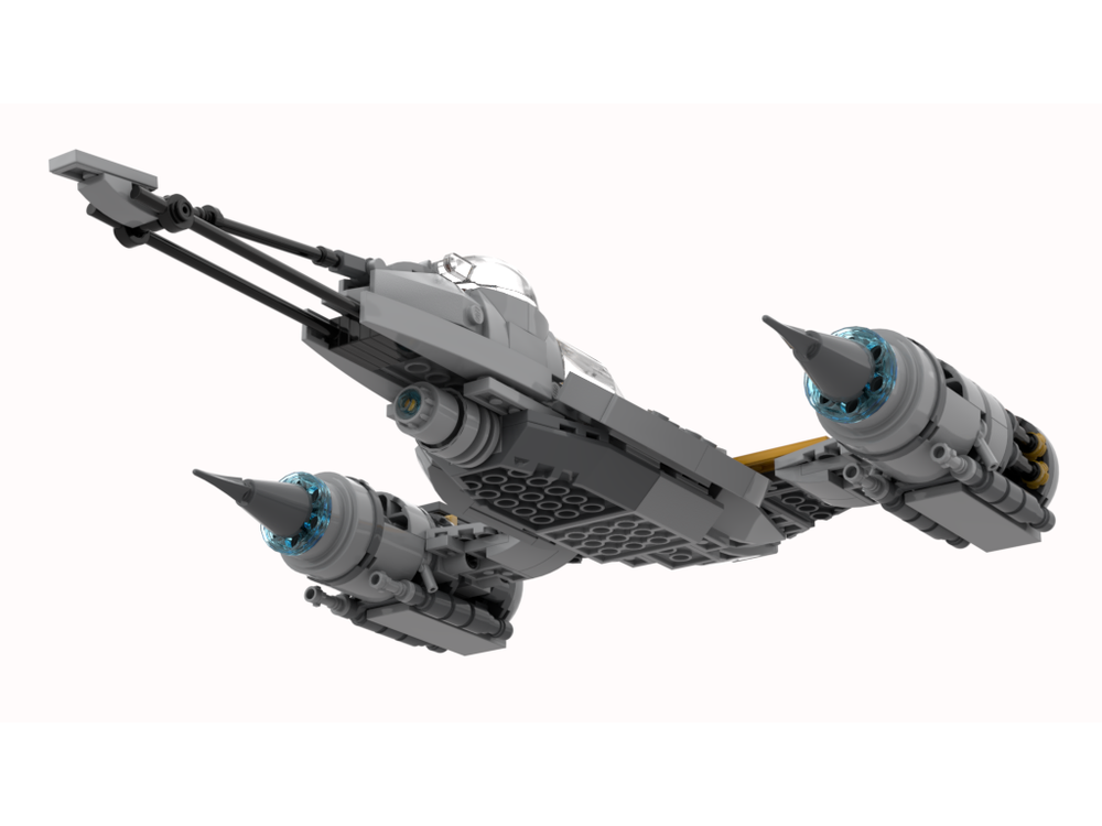 Lego Moc Mandalorians N1 Starfighter By Quilly Rebrickable Build