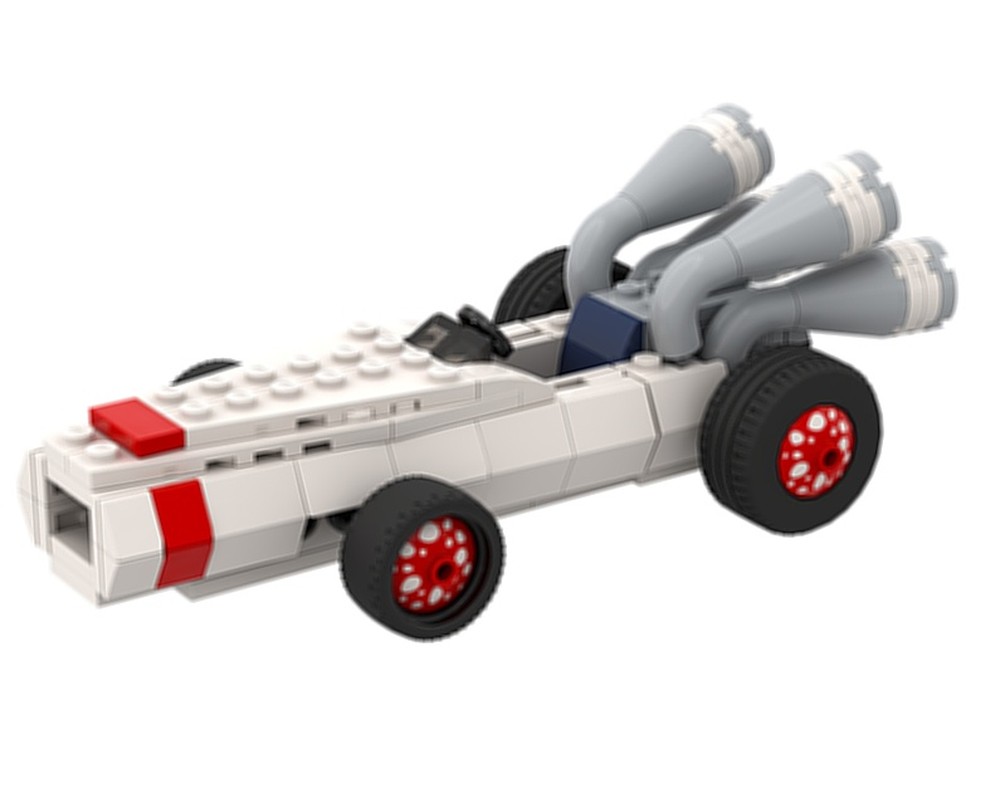 Lego Moc Mario Kart B Dasher By Pfundjj Rebrickable Build With Lego