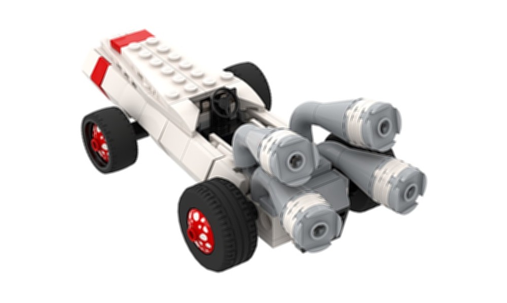 Lego Moc Mario Kart B Dasher By Pfundjj Rebrickable Build With Lego