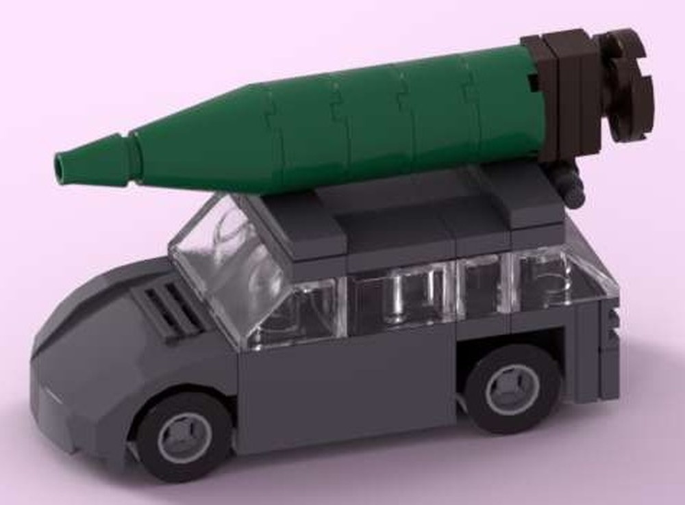 LEGO MOC Small wagon witn christmas tree by Technic_mocs | Rebrickable ...