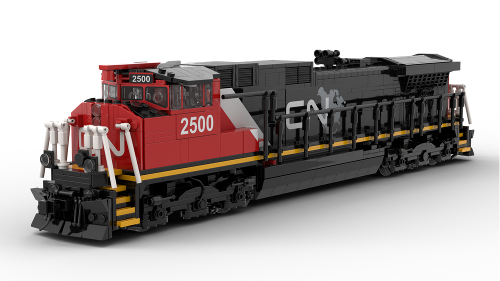 LEGO MOC C44-9WL (Canadian Cab) by Yellow.LXF | Rebrickable - Build ...