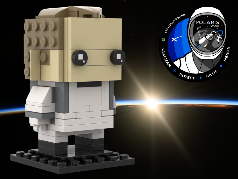 LEGO MOC Scott "Kidd" Poteet (Spacesuit) by OrchardBuilds | Rebrickable ...