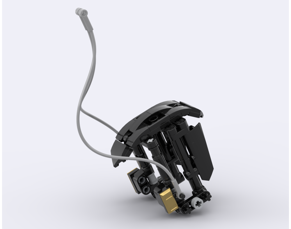 LEGO MOC 1:8 Motorcycle Front Mudguard by bentobrick | Rebrickable - Build with LEGO