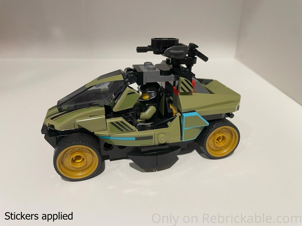 Lego Moc 76923 Warthog By Ozbrick Rebrickable Build With Lego