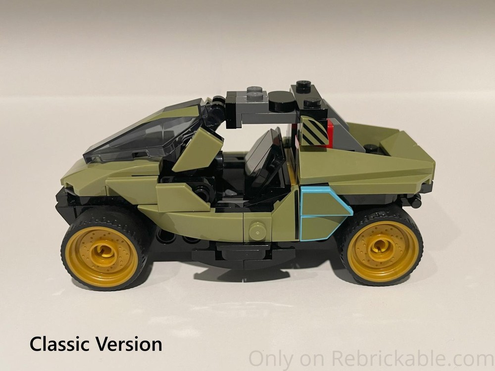 Lego Moc 76923 Warthog By Ozbrick Rebrickable Build With Lego