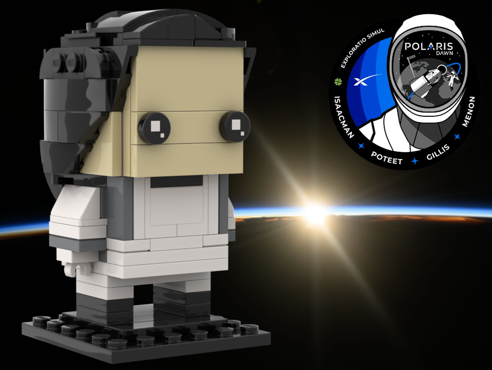 LEGO MOC Sarah Gillis (Spacesuit) by OrchardBuilds | Rebrickable ...