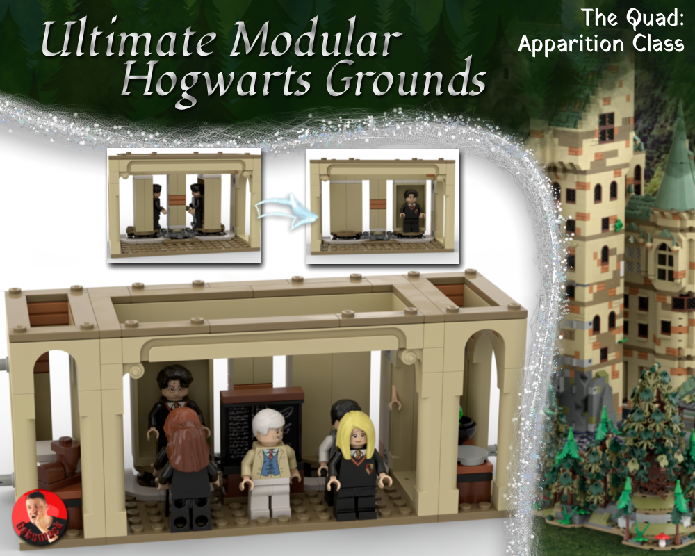 LEGO MOC HP Modular - Apparition Class by Gobsmack | Rebrickable ...