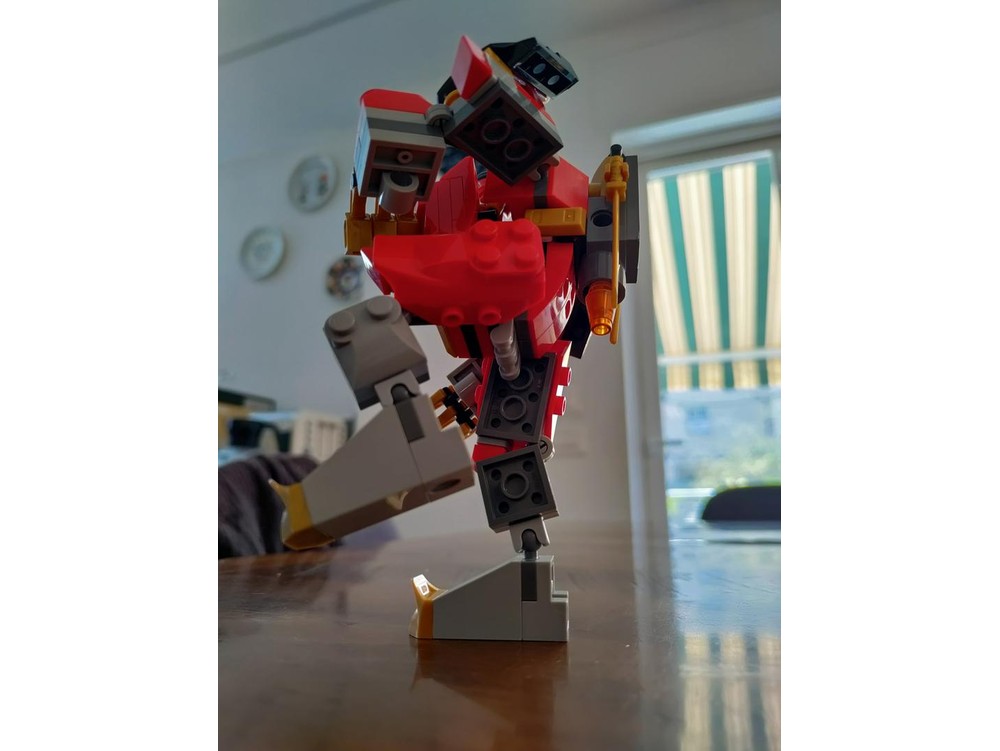 Lego Moc 71783 Mech Mod By Legoori Rebrickable Build With Lego
