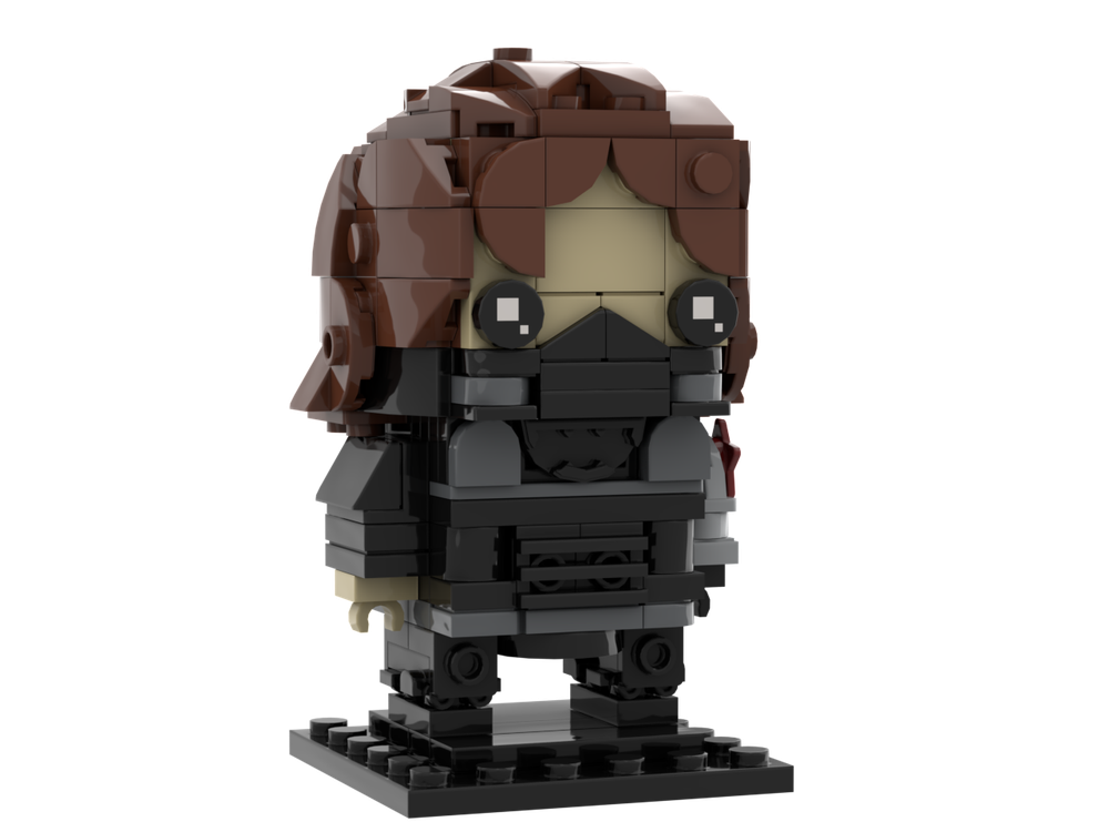 Lego Moc Winter Soldier Bucky Barnes Brickheadz By Ant0noo