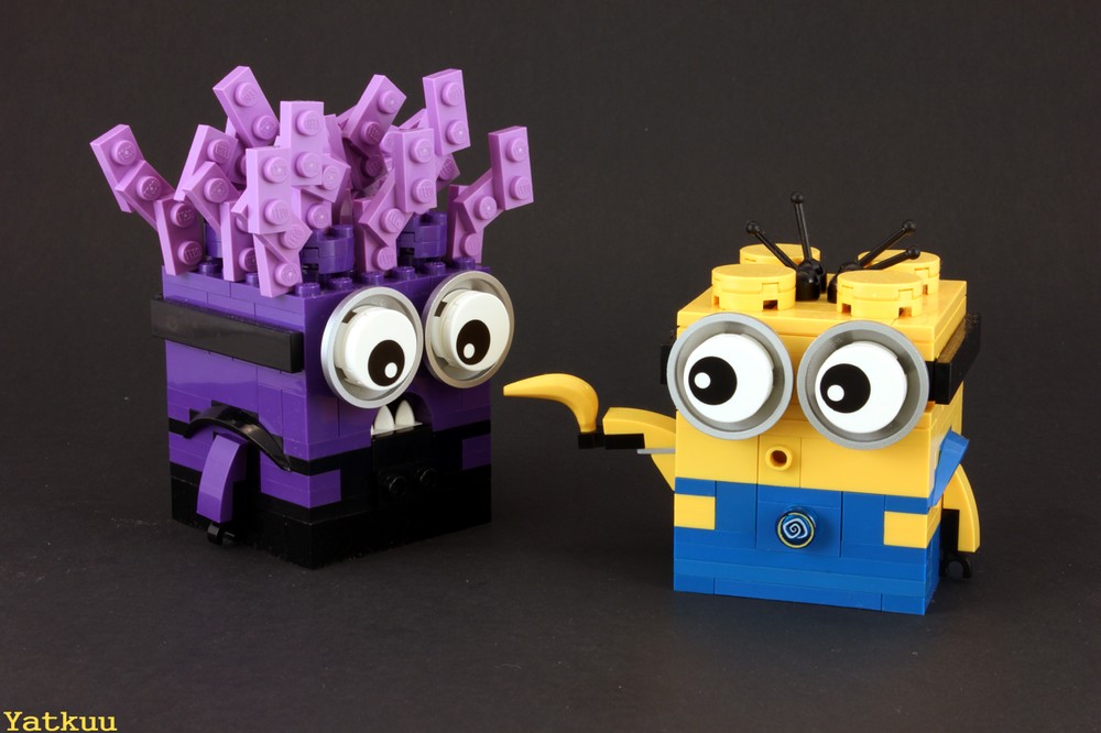 LEGO MOC Minions ! by Yatkuu | Rebrickable - Build with LEGO