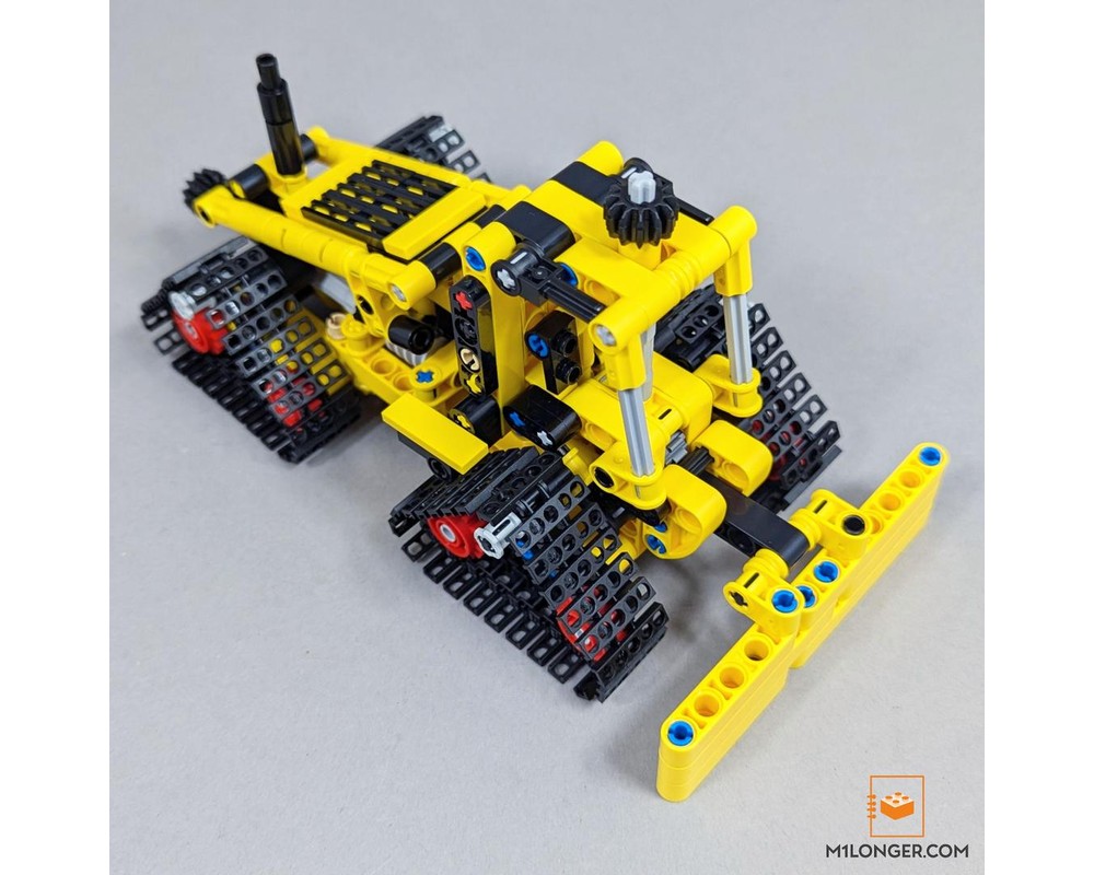 Lego Moc Double 42163 High Speed Dozer By Mlonger Rebrickable