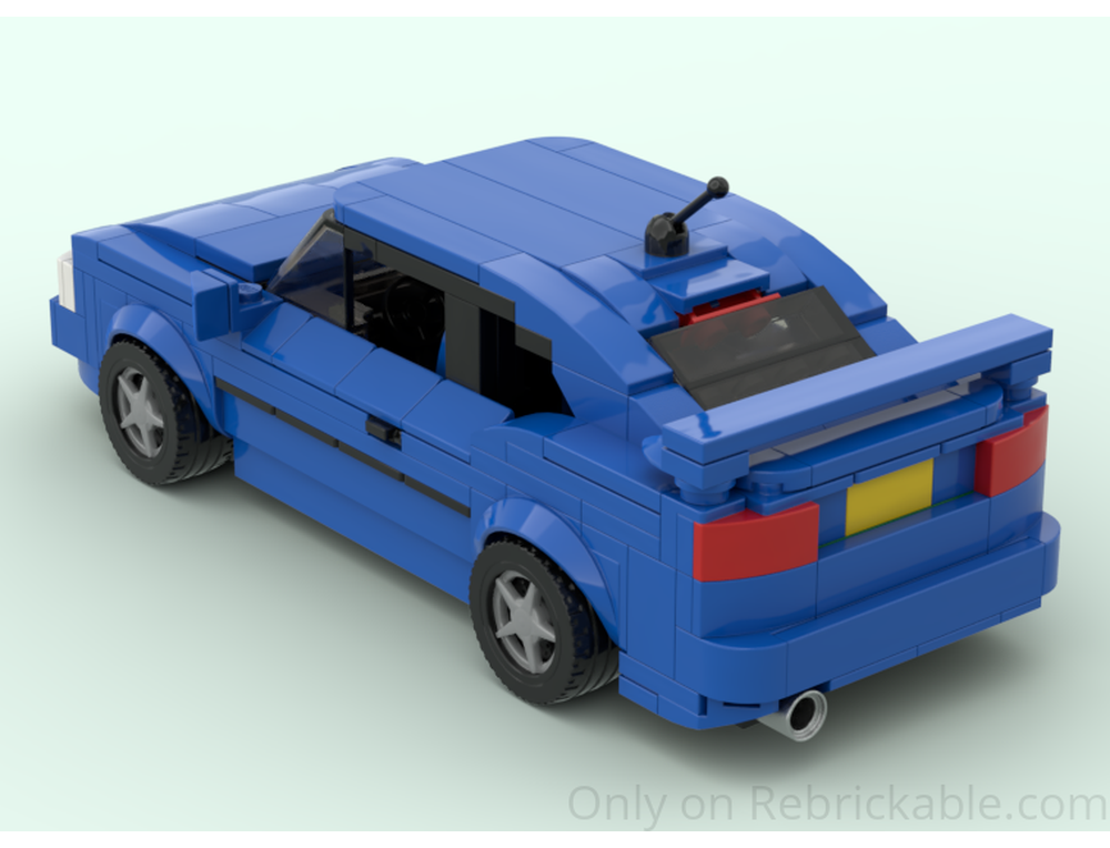 LEGO MOC 2000 Saab 9-3 Viggen by ac-bricks | Rebrickable - Build with LEGO