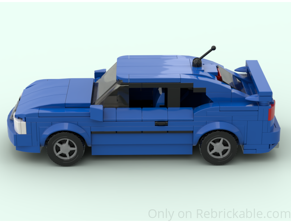 LEGO MOC 2000 Saab 9-3 Viggen by ac-bricks | Rebrickable - Build with LEGO