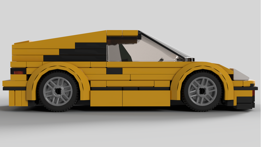 Lego Moc Honda Crx 7 Wide By Dudaskmate Rebrickable Build With Lego
