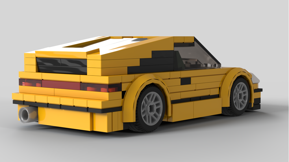 Lego Moc Honda Crx 7 Wide By Dudaskmate Rebrickable Build With Lego