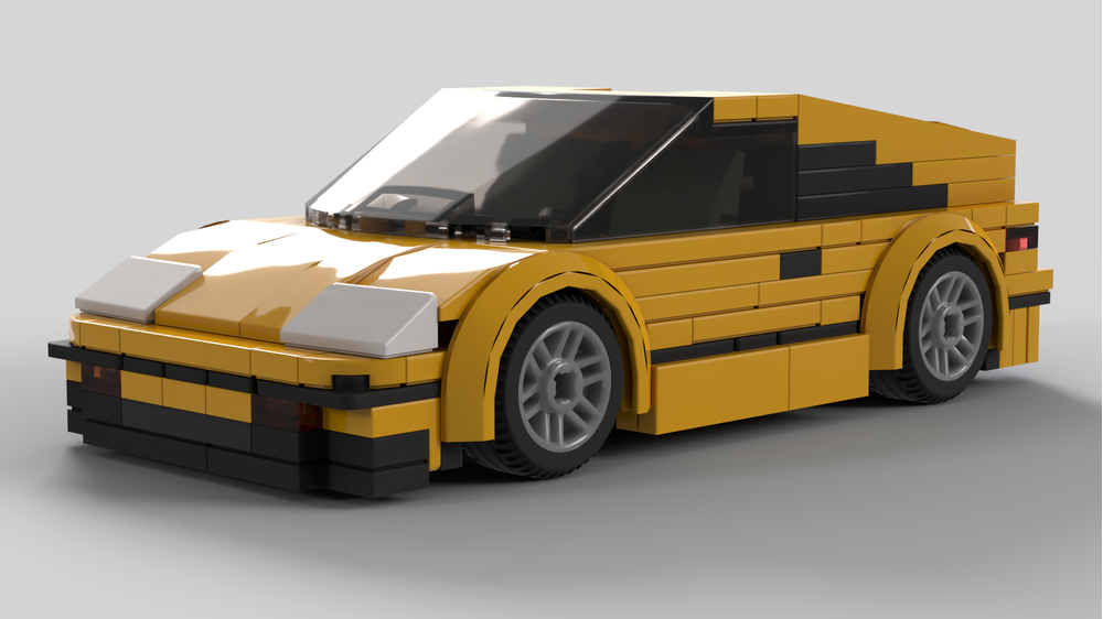 LEGO MOC Honda CRX 7 wide by dudaskmate | Rebrickable - Build with LEGO