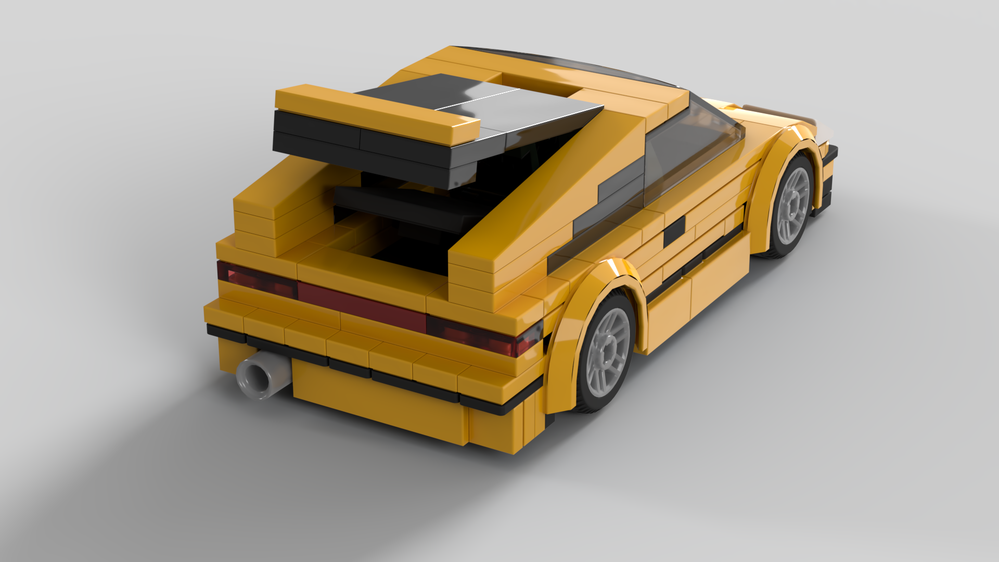 Lego Moc Honda Crx 7 Wide By Dudaskmate Rebrickable Build With Lego