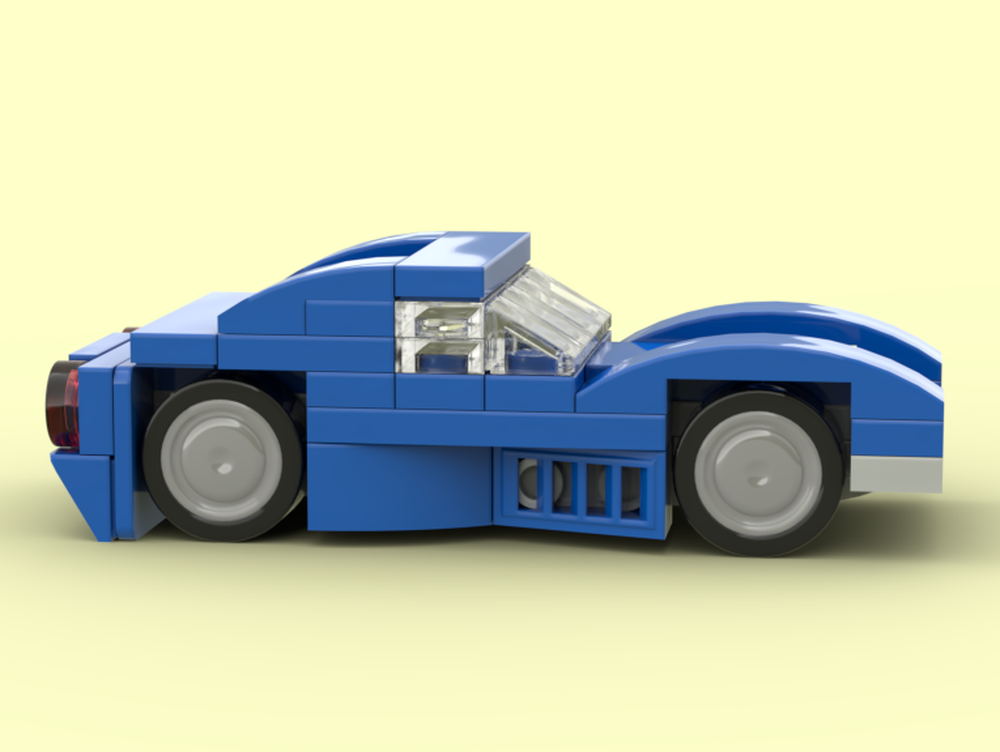 LEGO MOC Mini Scale C3 Corvette MOC by TJ_BUILDS | Rebrickable - Build ...