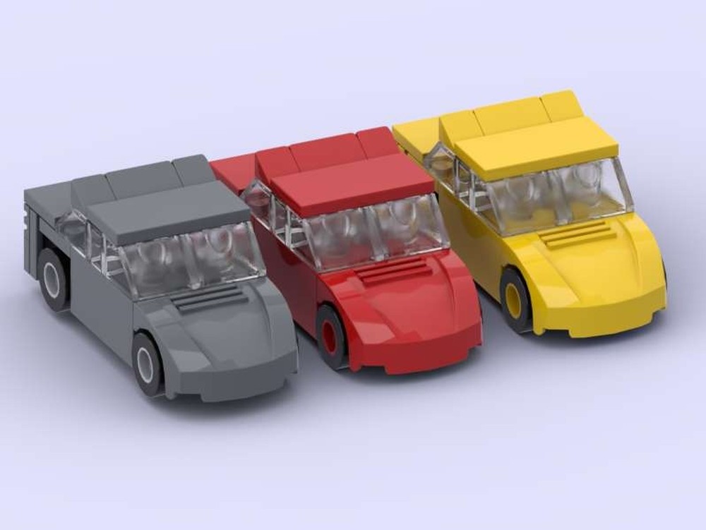 LEGO MOC Small car by Technic_mocs | Rebrickable - Build with LEGO