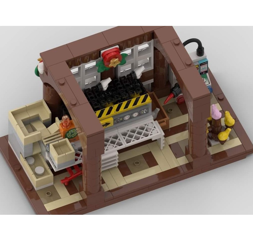 LEGO MOC Santa Klaus factory winter village by fraccalvieri ...