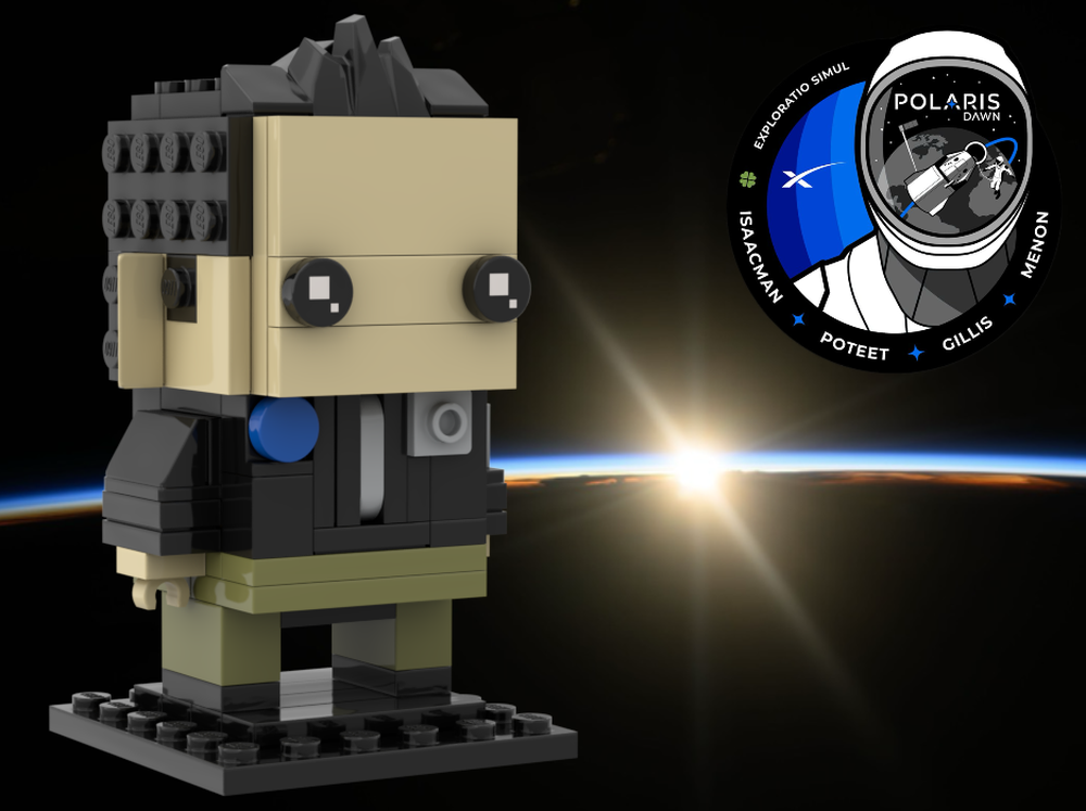 LEGO MOC Jared "Rook" Isaacman (Flightsuit) by OrchardBuilds ...