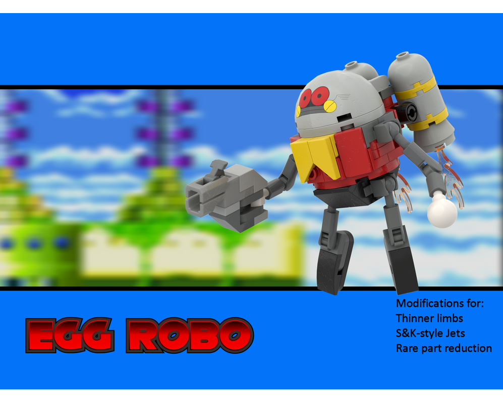 LEGO MOC Egg Robo Modifications by DavidArcher | Rebrickable - Build ...