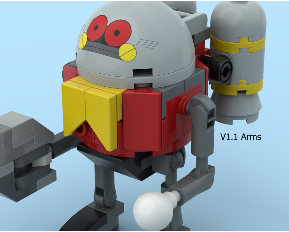 LEGO MOC Egg Robo Modifications by DavidArcher | Rebrickable - Build ...