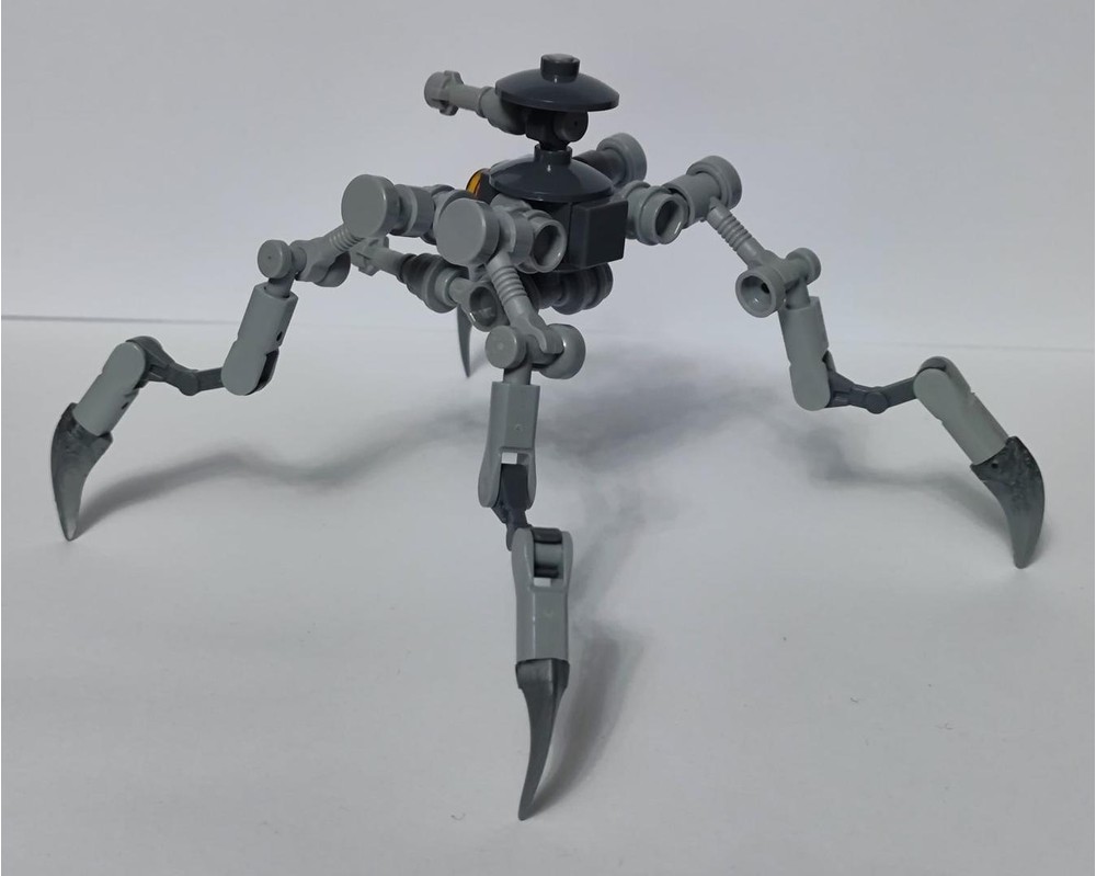 Lego Moc Spider Mech Mk 2 By Borsonbuilds Rebrickable Build With Lego