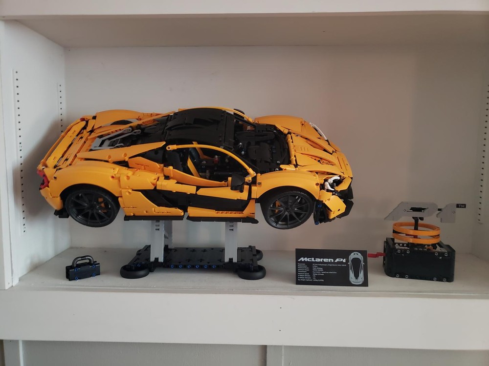 Lego Moc Supercar Mclaren P1 Stand By Lmflex Rebrickable Build With