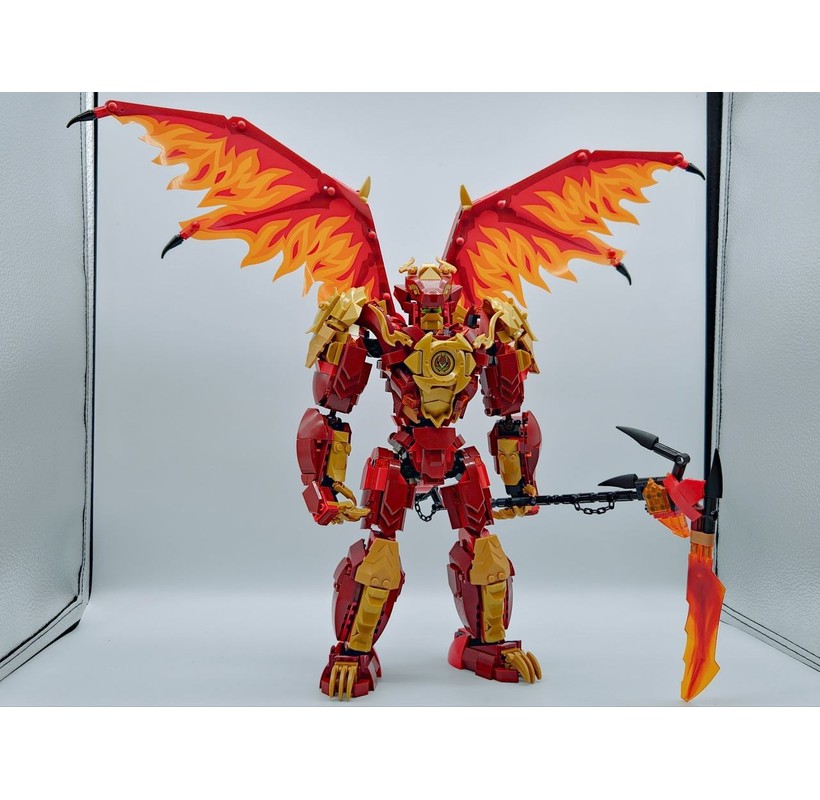 LEGO MOC Source Dragon Mech (71822 Alternate Build) by thebricksong ...