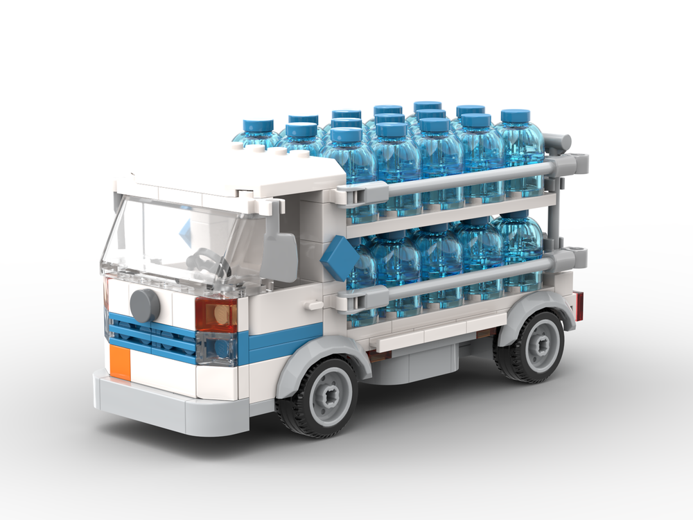 LEGO MOC-195759 Home Water Delivery Truck by _magan_ | Rebrickable ...