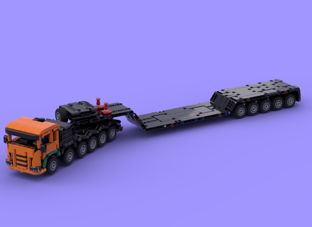 LEGO MOC Trailer by _Electro_ | Rebrickable - Build with LEGO