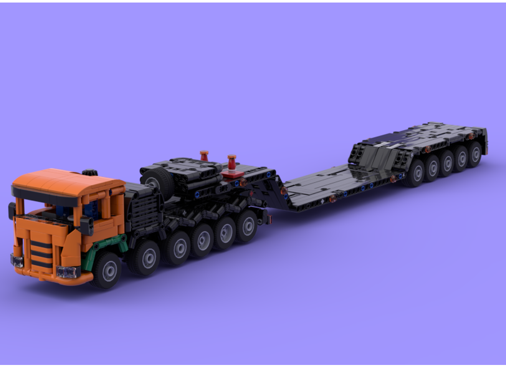 LEGO MOC Trailer by _Electro_ | Rebrickable - Build with LEGO