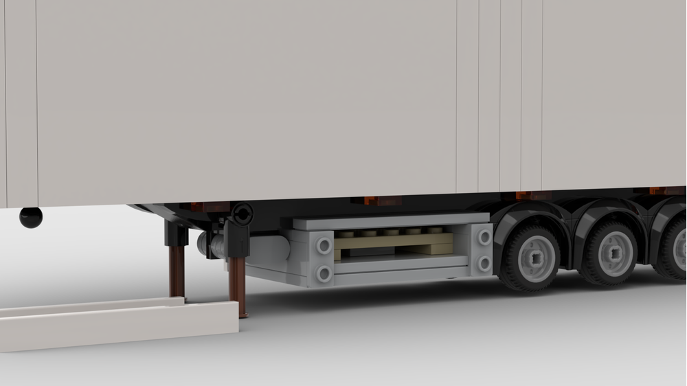 Lego Moc Refrigerated Trailer By Phigeon Rebrickable Build With Lego