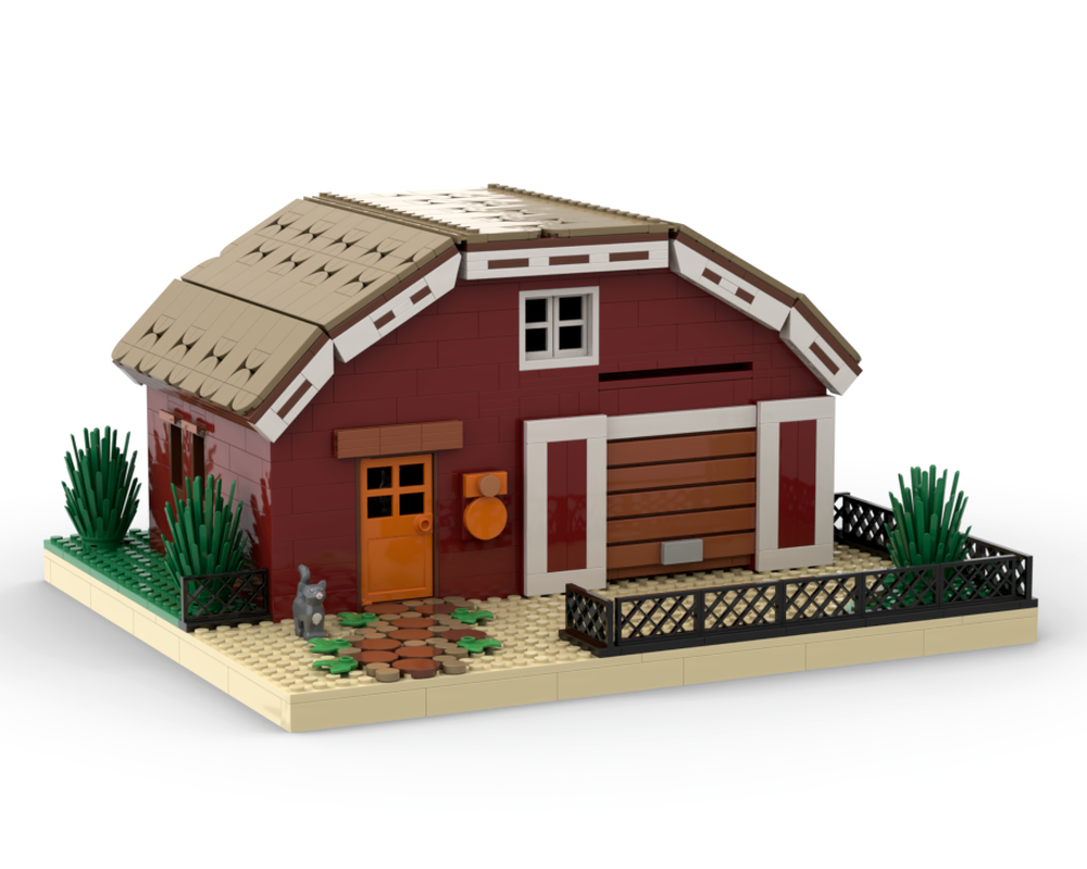 LEGO MOC Stardew Valley Barn by steamwerksceo | Rebrickable - Build ...