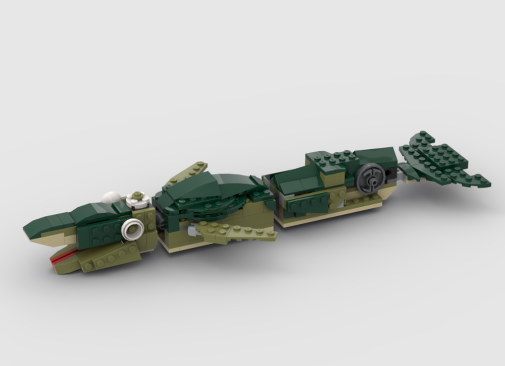 LEGO MOC 31151 King whale by tudor16 | Rebrickable - Build with LEGO
